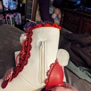 dream v | Shoes | Dream V My Melody Boots White And Red | Poshmark